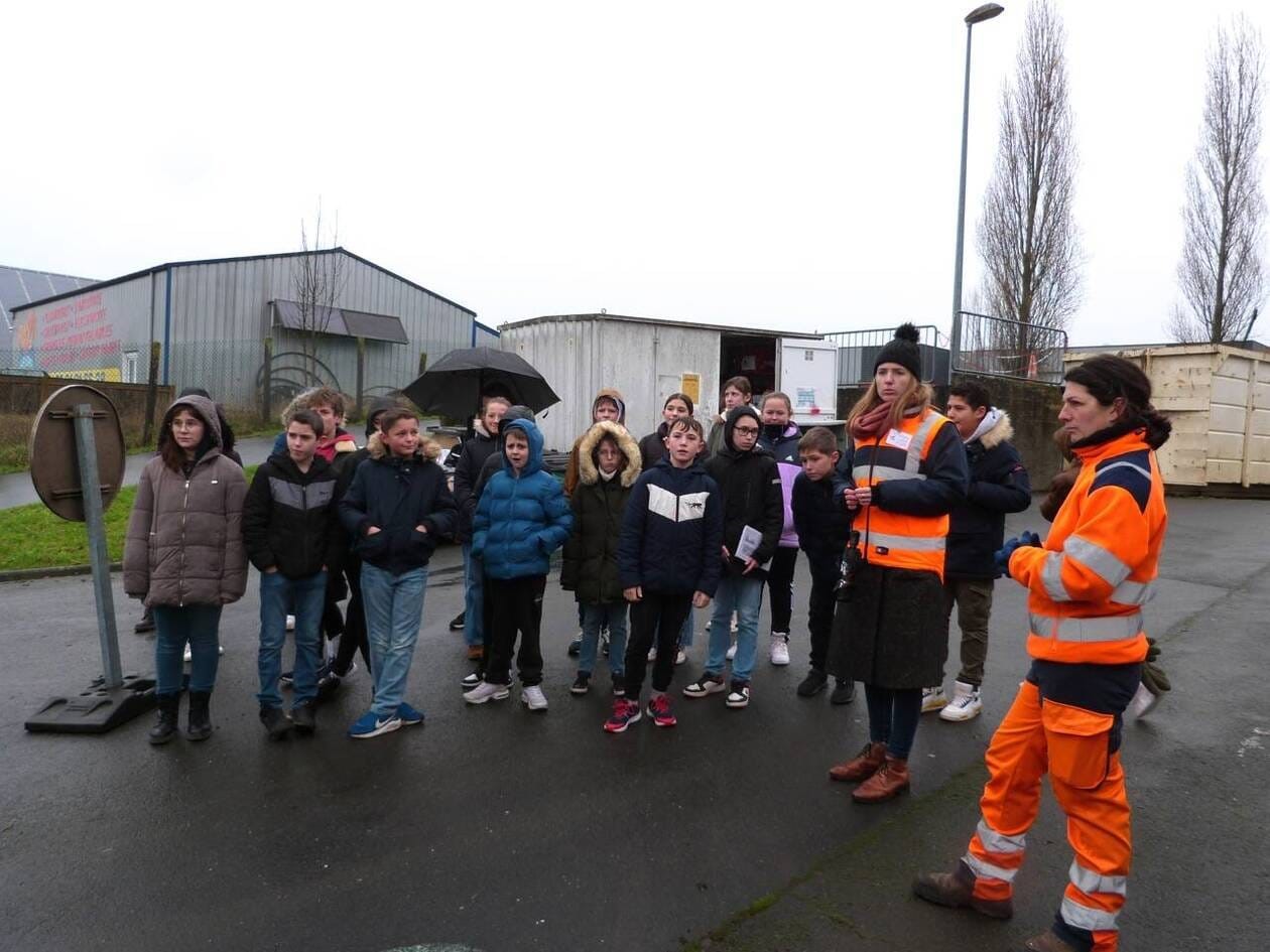 Ouest France 16/01/2023 Des élèves du collège... - Collège Fernand Léger